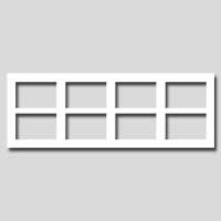 Multiple Opening Collage Picture Mat Board